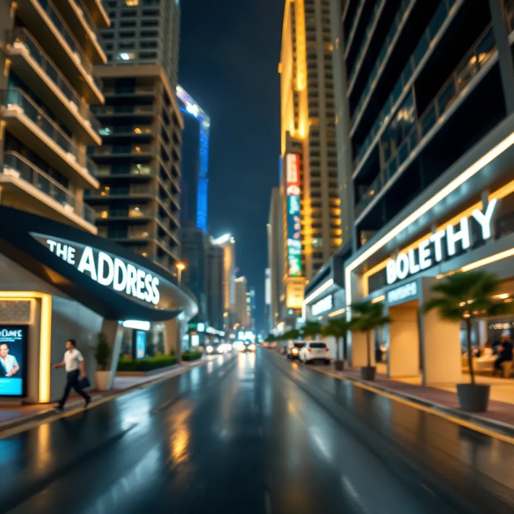 The Address Boulevard: Luxury Living in Dubai