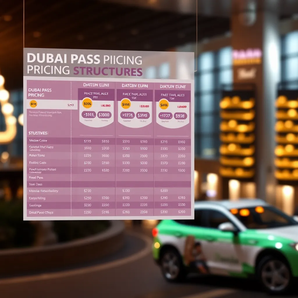 Understanding Dubai Pass Pricing: A Comprehensive Overview